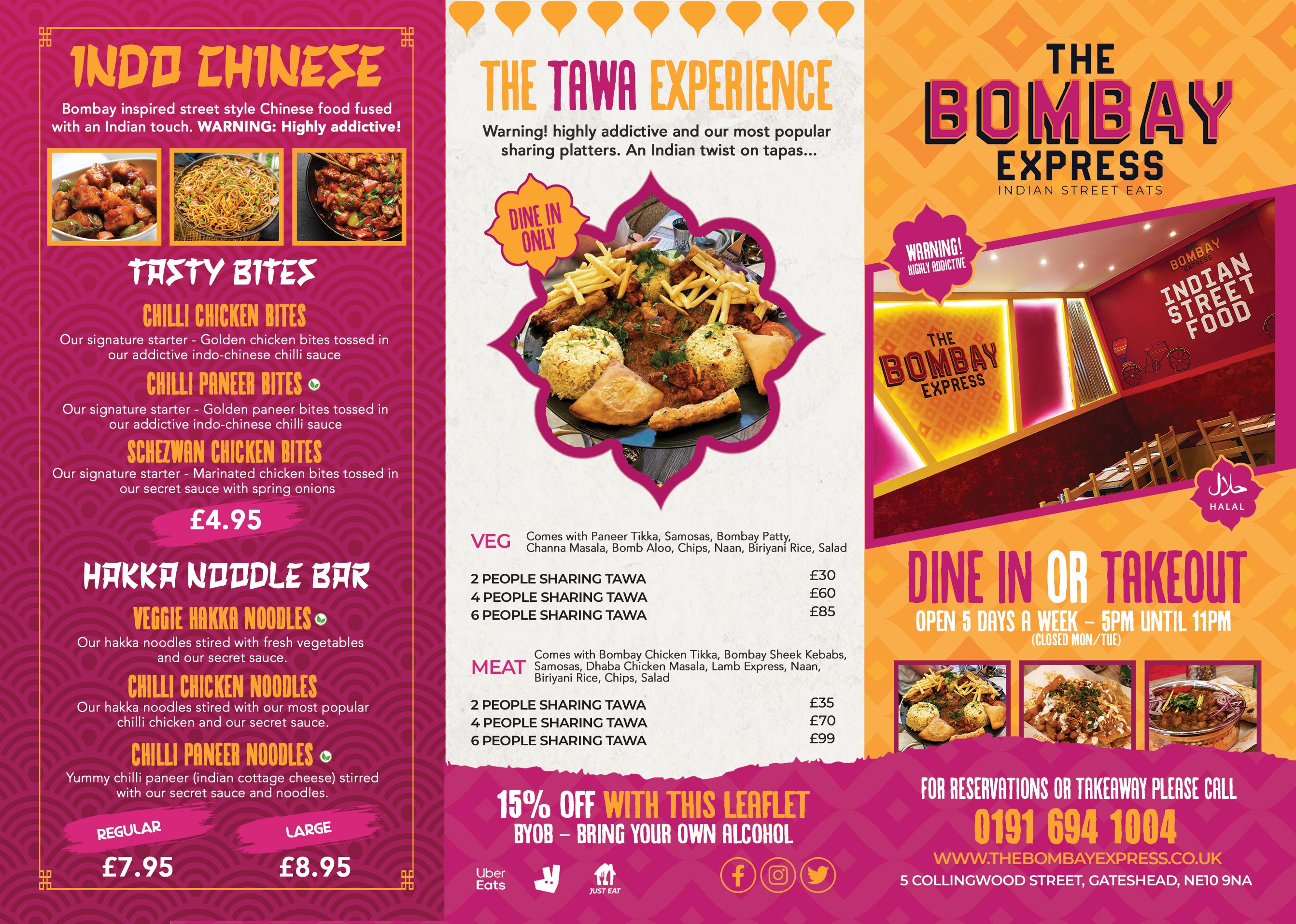 RESTAURANT – The Bombay Express | Authentic Indian Street Food